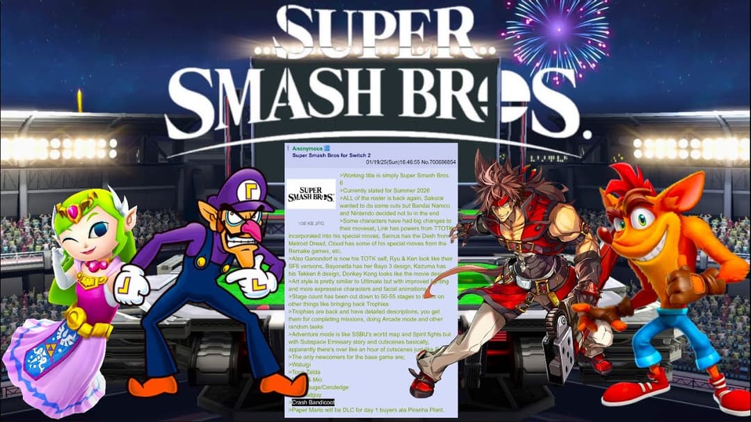 Super Smash Bros. 6 Leak: What We Know So Far | Magica